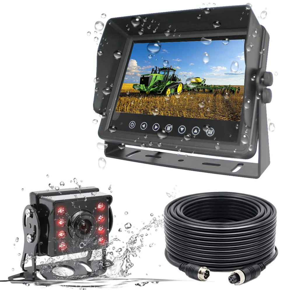 EagleEye Agri Cam Waterproof Wired Backup Cam System w/Waterproof IP67 ...