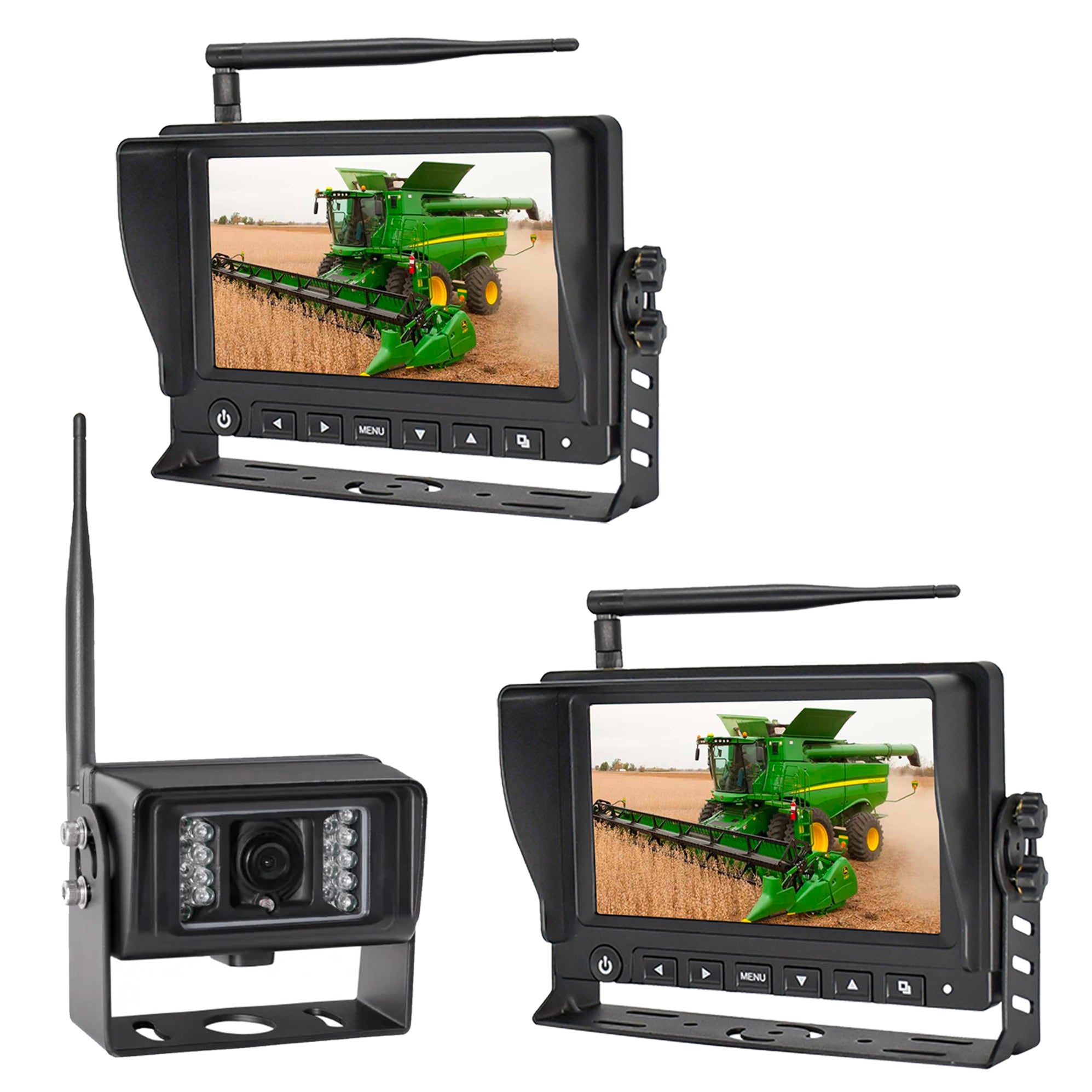 Farming Wireless Multi Screen Camera System w/ Night Vision - AgriCam ...