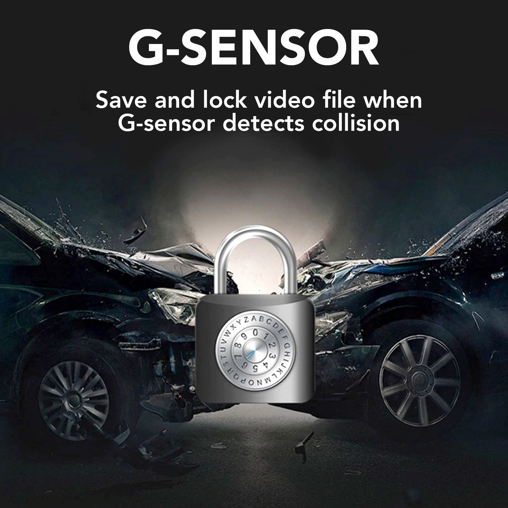 Prime Gold Dual DVR Dash Cam with Touch Screen - 4th Gen 2 Cam System ...