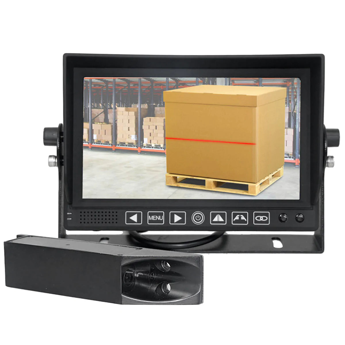 Forklift 1080P Wireless Cam w/ 7" LCD! Main Cam has built-in Battery ...