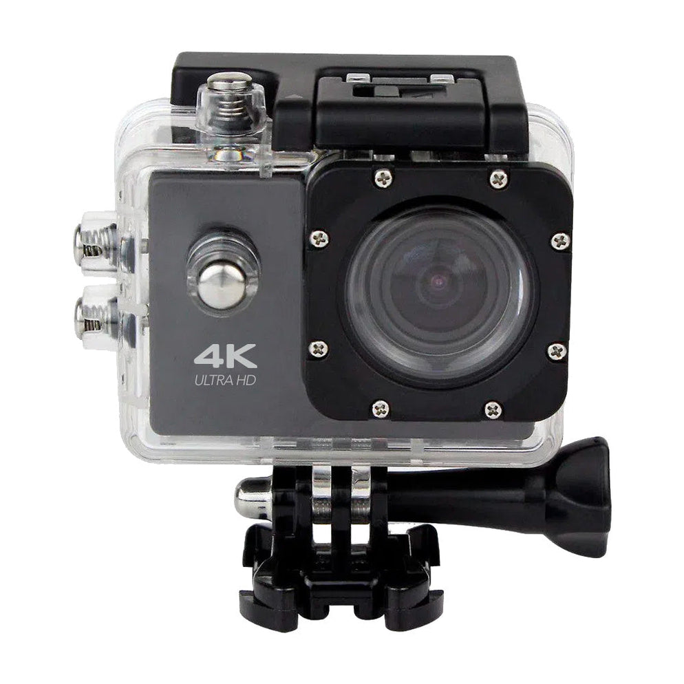 Platinum 4K Sports Cam - Action Cam with 10+ Mounts Included, Long Bat ...