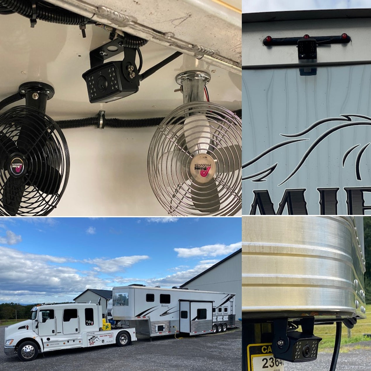 EagleEye Agri Cam Waterproof Wired Backup Cam System w/Waterproof IP67 ...