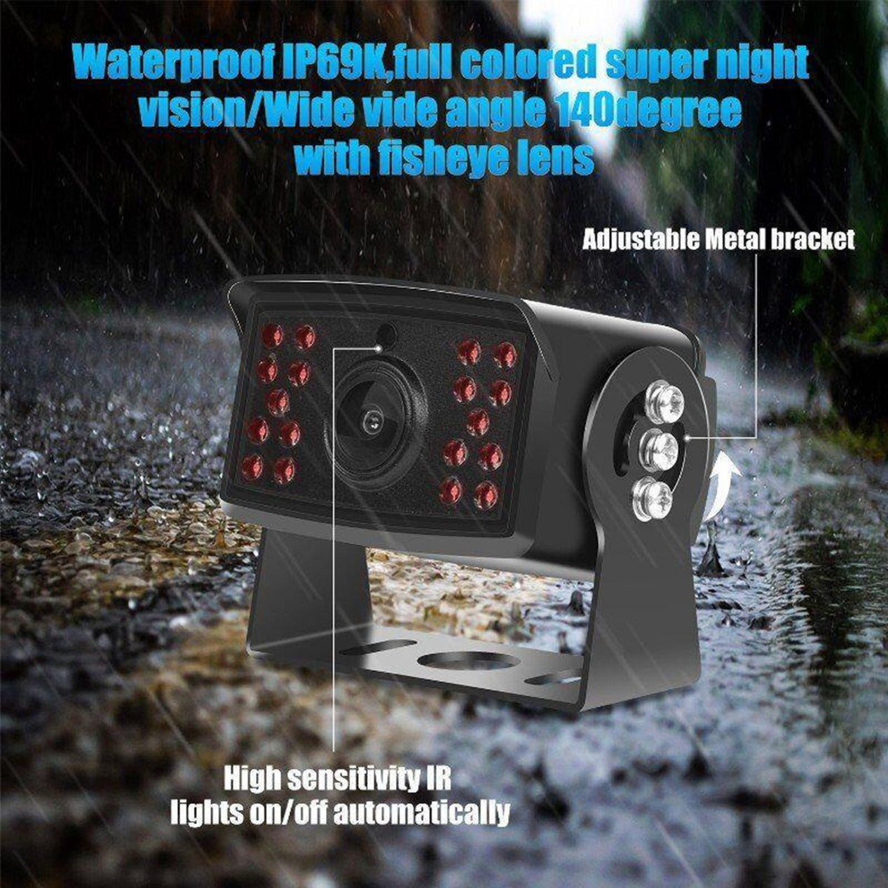 Agri Cam System! 2-4 Cam Wireless Backup Cam with 7inch LCD. HD Cams ...