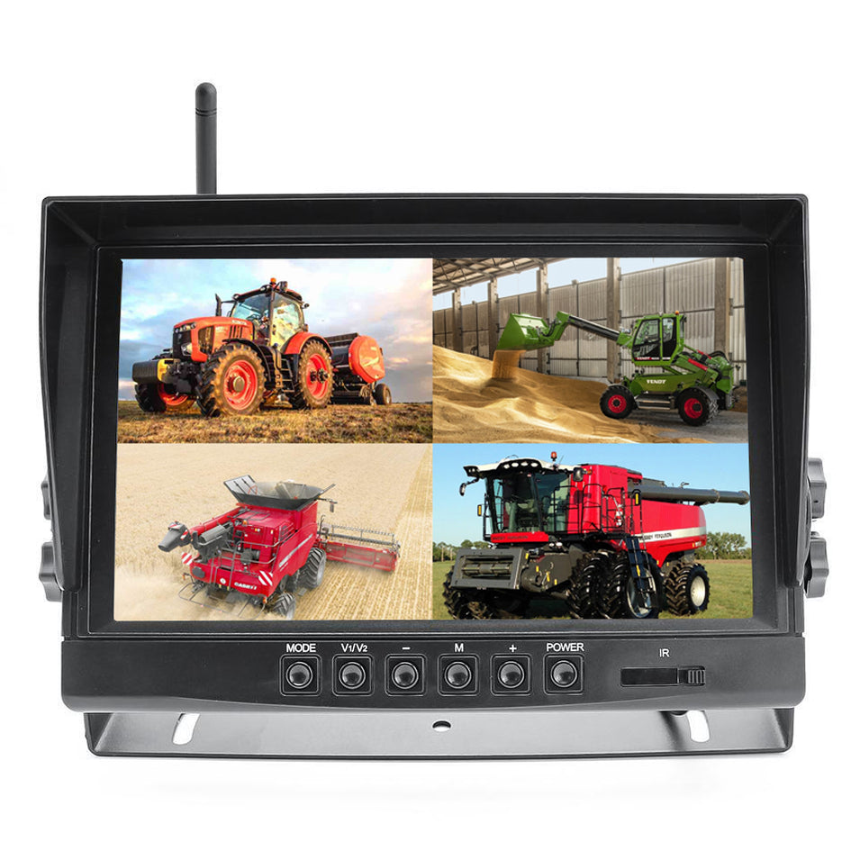 4 channel wireless dash camera up to 200 wireless range — AgriCameras.com